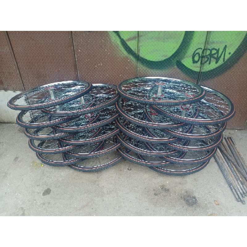 Jual roda gerobak becak roda jari jari 1pcs | Shopee Indonesia