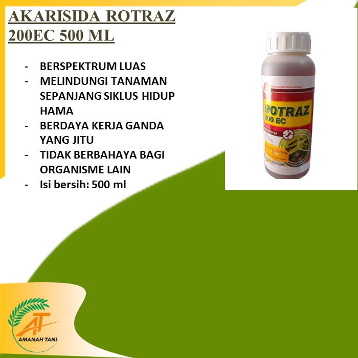 Jual INSEKTISIDA ROTRAZ AKARISIDA 200EC 500 ML | Shopee Indonesia