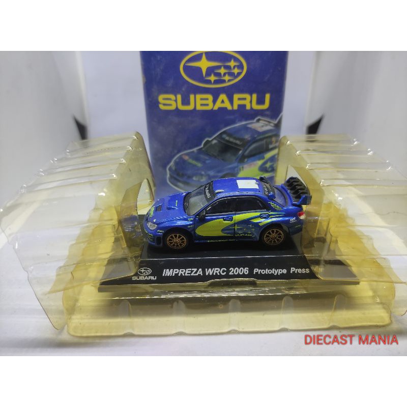 Jual DIECAST Cms RALLY CAR ss.10 Subaru Impreza WRC 2006 PROTOTYPE ...
