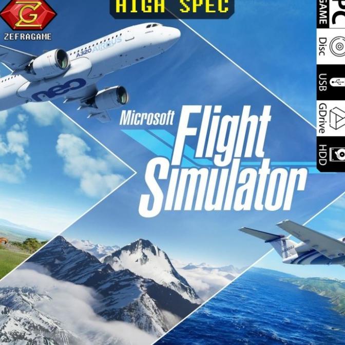 Jual monggo] Microsoft Flight Simulator/DVD GAME PC/KASET GAMES LAPTOP ...