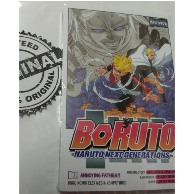 Jual PALING DICARI !! Komik Seri: Boruto - Naruto Next Generation by Masashi Kishimoto | Shopee ...