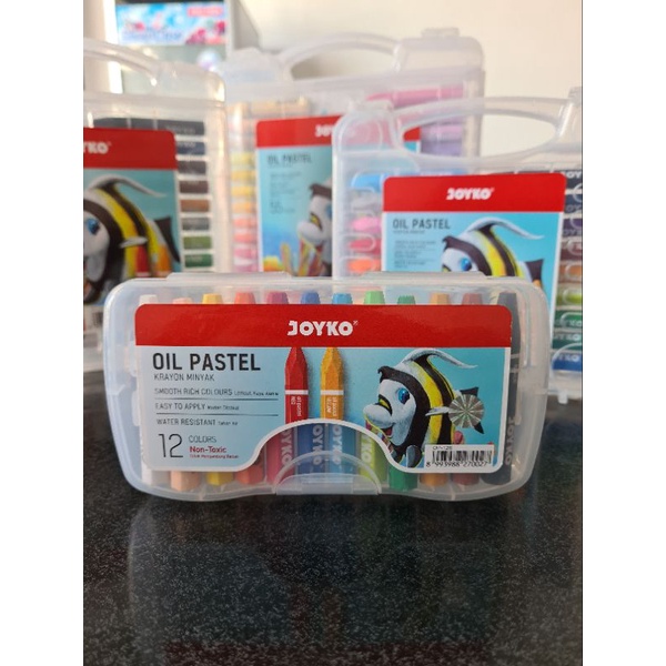 Jual Oil Pastel Joyko 12 Oil Pastel Joyko 18 Oil Pastel Joyko 24 Oil ...