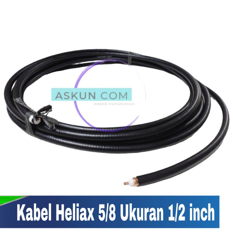 Jual Kabel Heliax 5/8 Ukuran 1/2 Inch Bukan Andrew LDF 4 harga permeter ...