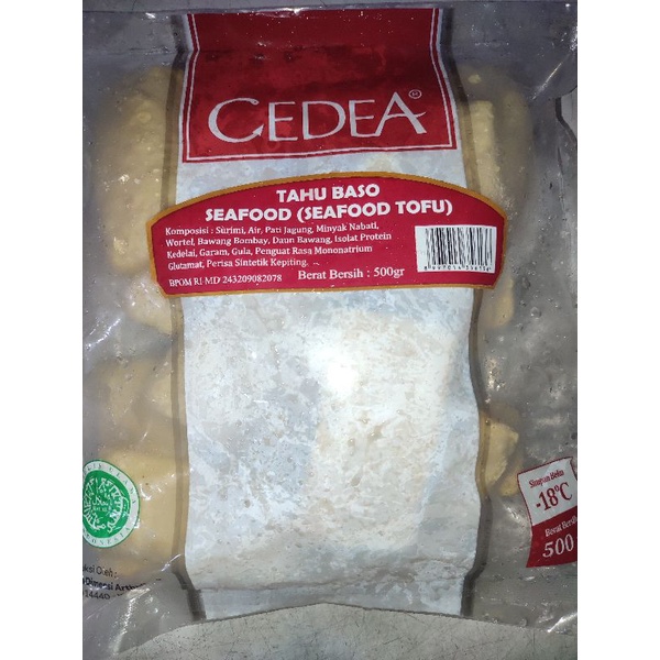 Jual Cedea Tahu baso Seafod Ukuran 500Gr | Shopee Indonesia