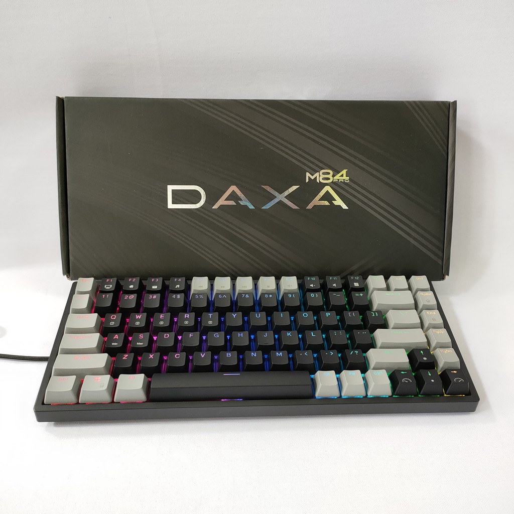 Jual Rexus Daxa Gaming Keyboard M84 Pro Hitam | Shopee Indonesia