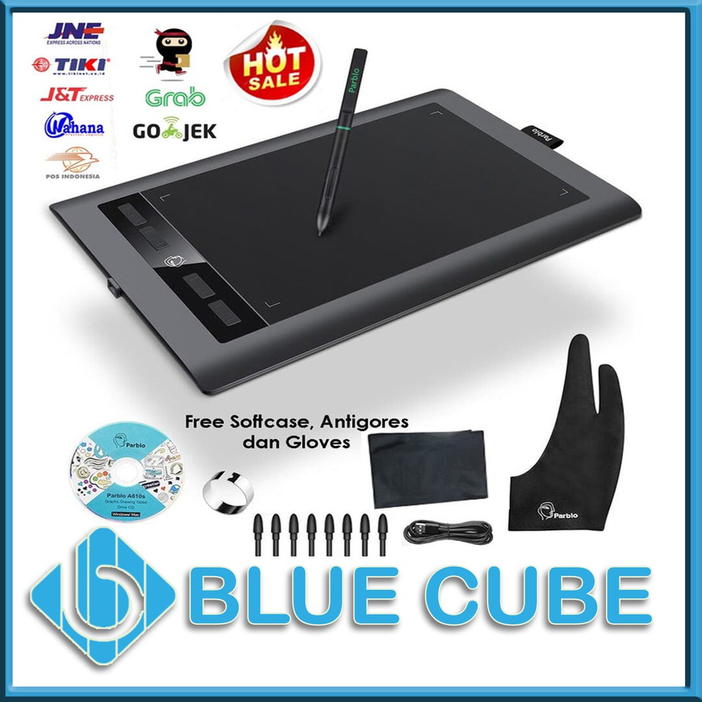 Jual Parblo A610S pen tablet Parblo A610 S Garansi Resmi Alternatif ...
