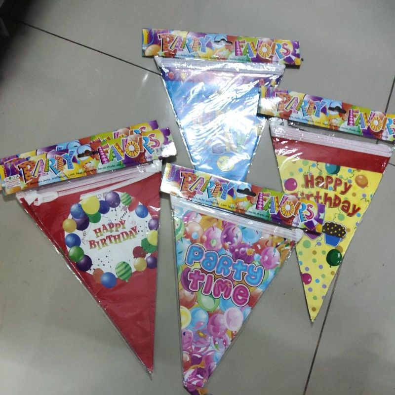 Jual flight banner happy birthday / Bendera ulang tahun gantung ...