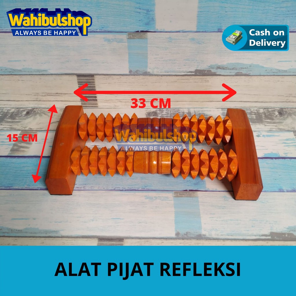 Jual Papan Injak REfleksi Kesehatan Kaki Bahan Kayu - Alat Refleksi ...