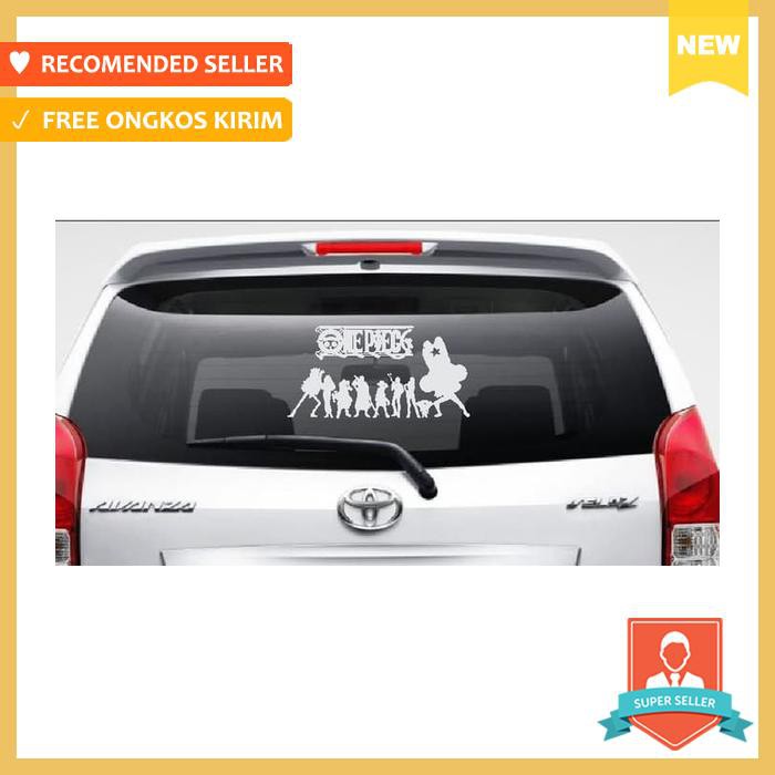 Jual Stiker Mobil Siluet One Piece Team After Time Skip New World ...