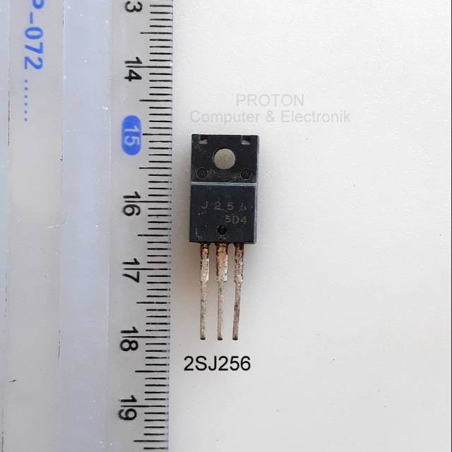 Jual P-Channel Mosfet Transistor J256 2SJ256 30V 18A max pulse TO-220 ...