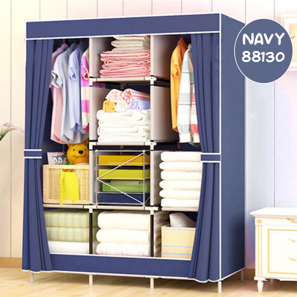 Jual Laris_unik Lemari Rak Pakaian Baju Lemari Rak Boneka Lemari Kain ...