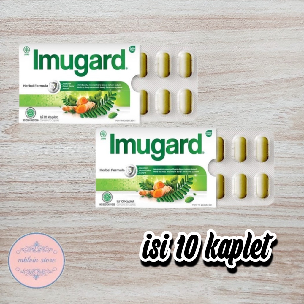 Jual Imugard imun Daya tahan tubuh isi 10 kaplet | Shopee Indonesia