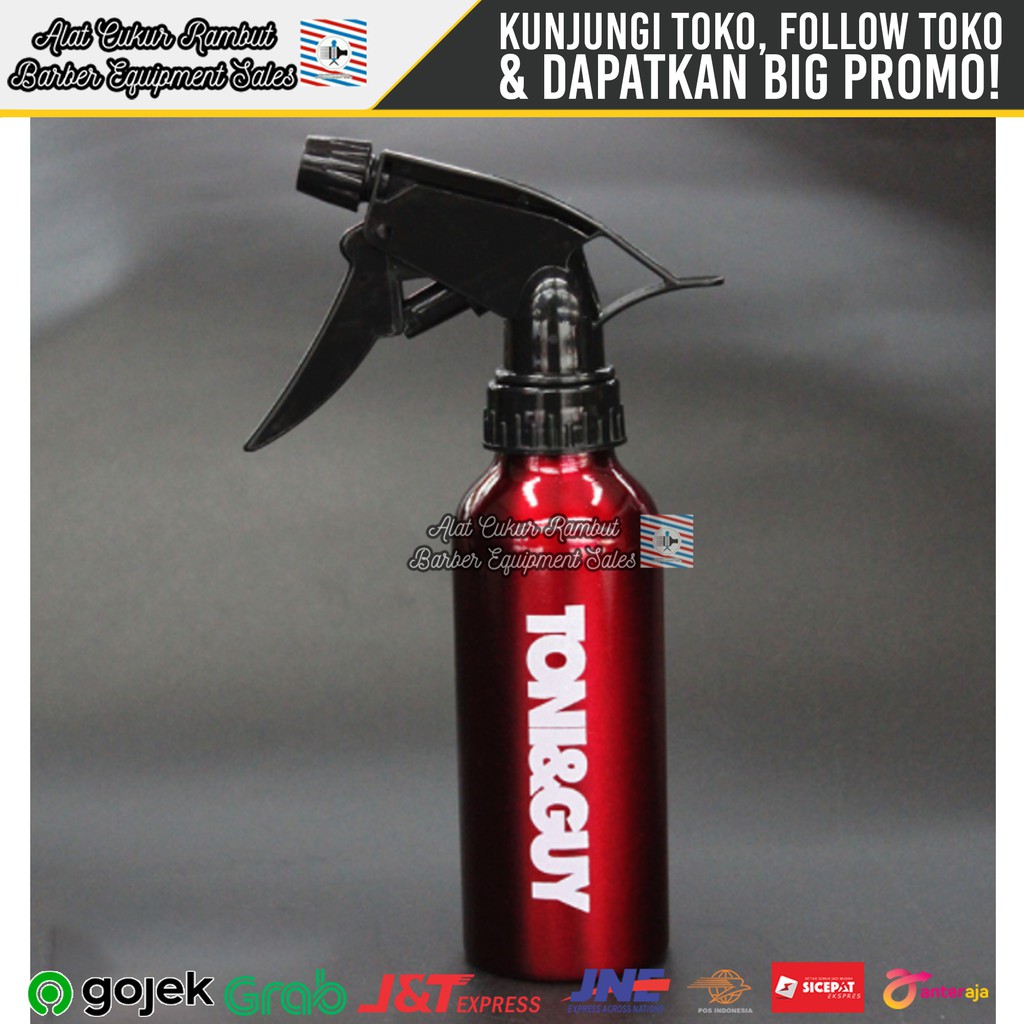 Jual Botol Spray Rambut Semprotan Air Barber Alumunium Toni Pangkas ...