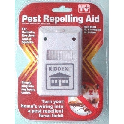Jual Riddex Plus Pengusir Tikus Kecoa Nyamuk Ultrasonic Pest Repelling ...