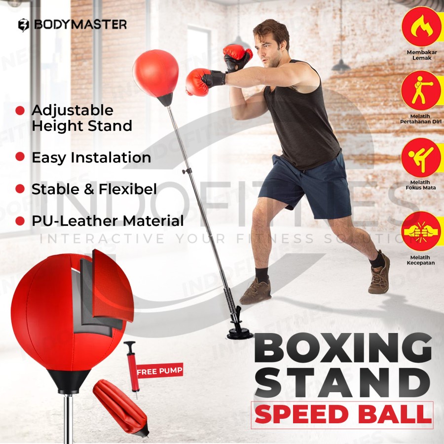 Jual Punching Ball Set - Boxing Speed Ball Stand - Bola Tinju | Shopee ...