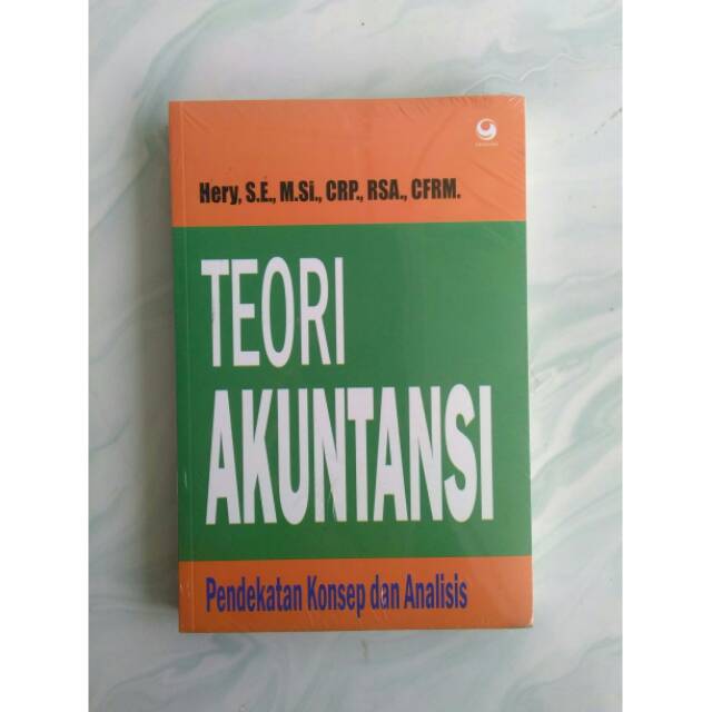 Jual TEORI AKUTANSI Pendekatan Konsep Dan Analisis - Hery SE | Shopee ...