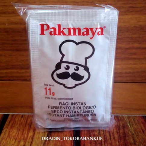Jual RAGI INSTANT PAKMAYA SACHET 11 GR ( ISI 4 ) | Shopee Indonesia