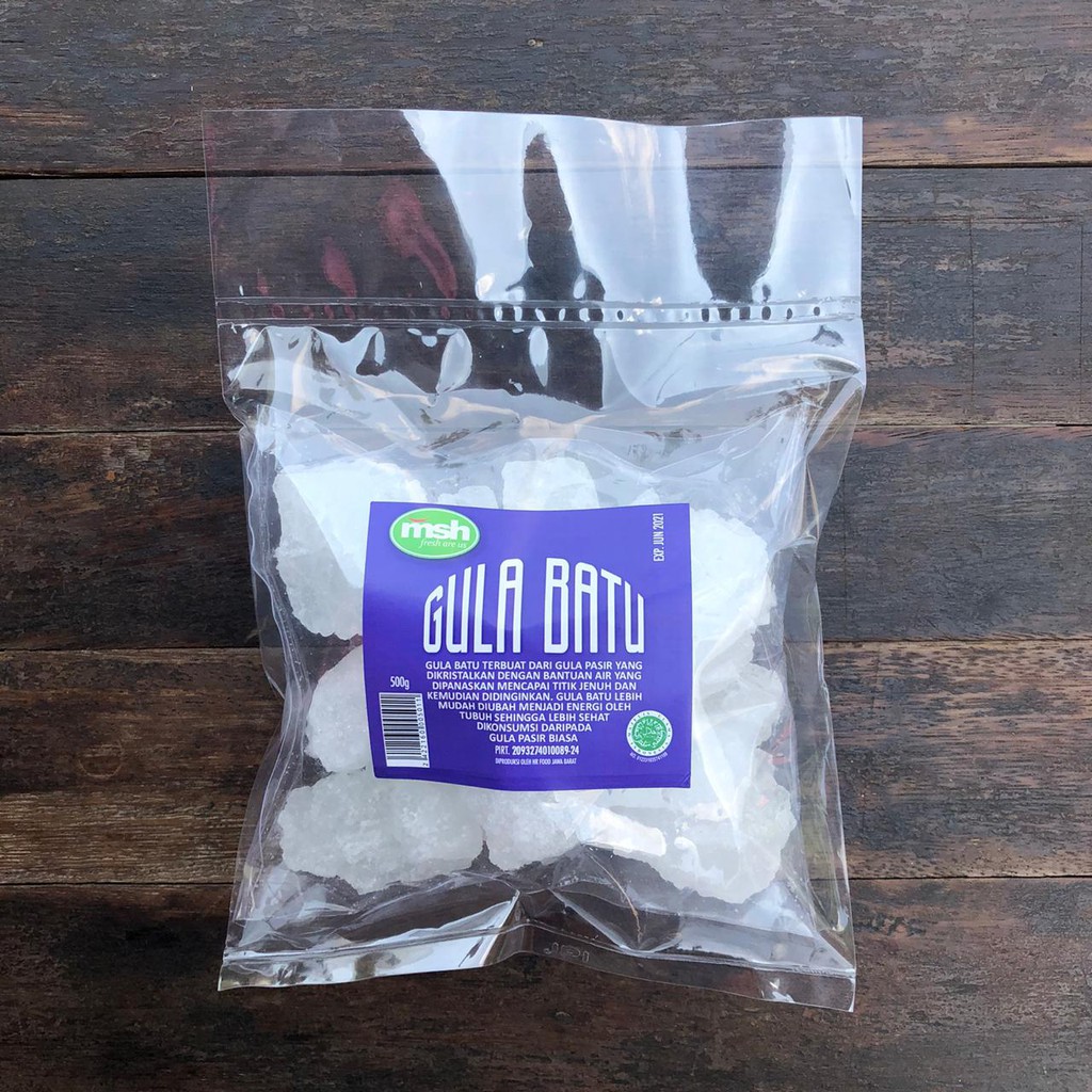Jual MSH Gula Batu 500 g | Shopee Indonesia