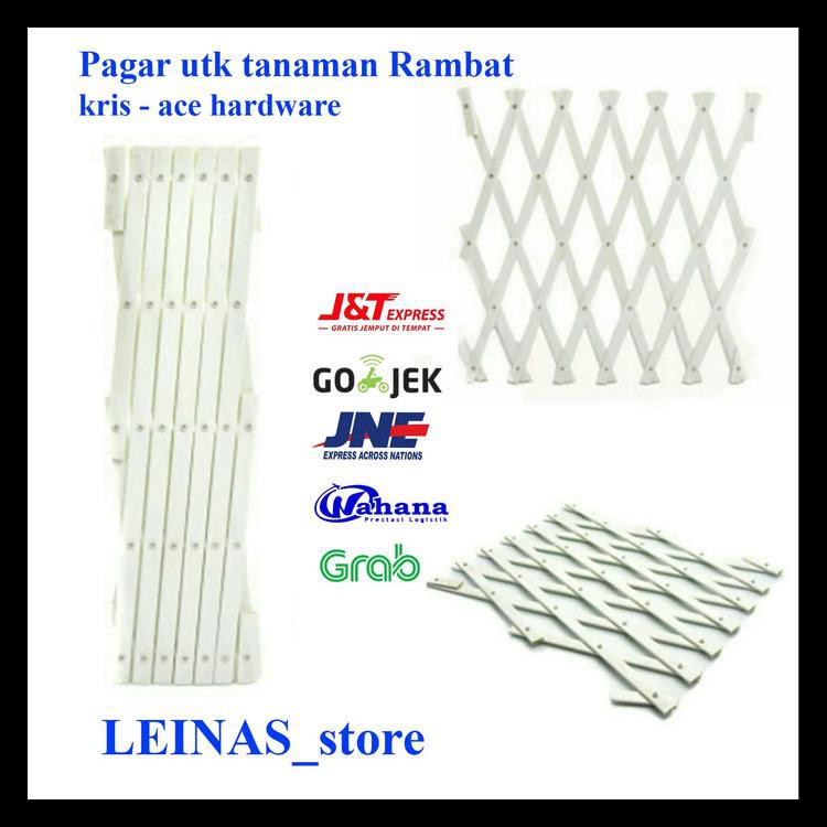 Jual KRIS GARDEN PLASTIC PAGAR TERALIS PLASTIK TAMAN / PAGAR TANAMAN ...