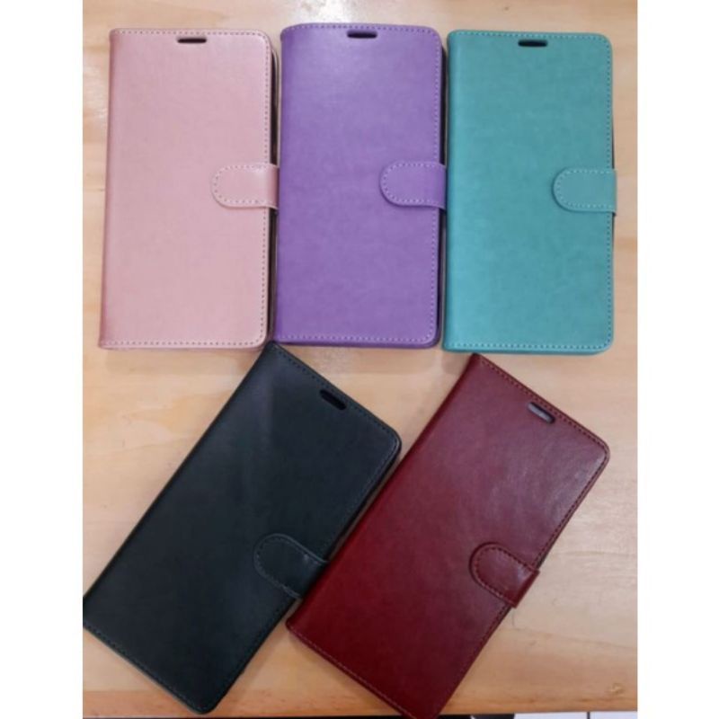 Jual softcase flip cover warna Infinix Hot 50i Hot 40i Smart 4 Smart 6 ...