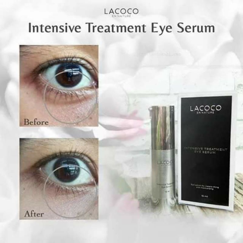 Jual LACOCO INTENSIVE TREATMENT EYE SERUM 100% ORIGINAL/SERUM ANTI MATA ...
