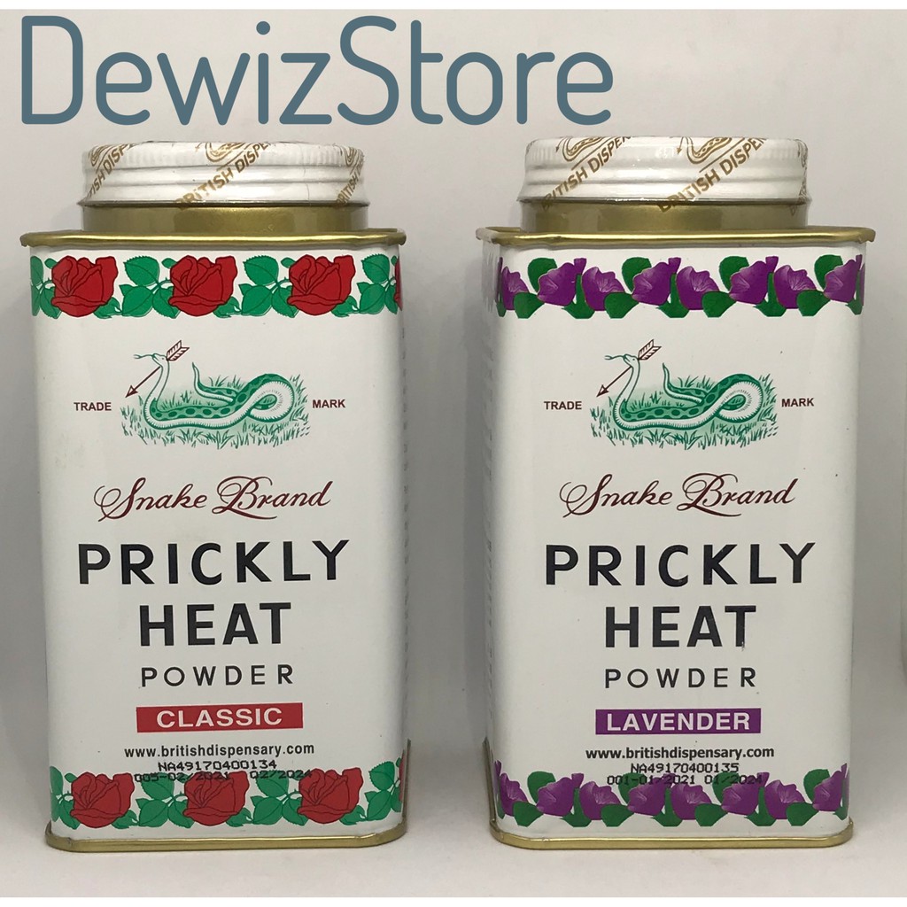 Jual Snake Brand Prickly Heat Powder / BEDAK ULAR 150gr | Shopee Indonesia