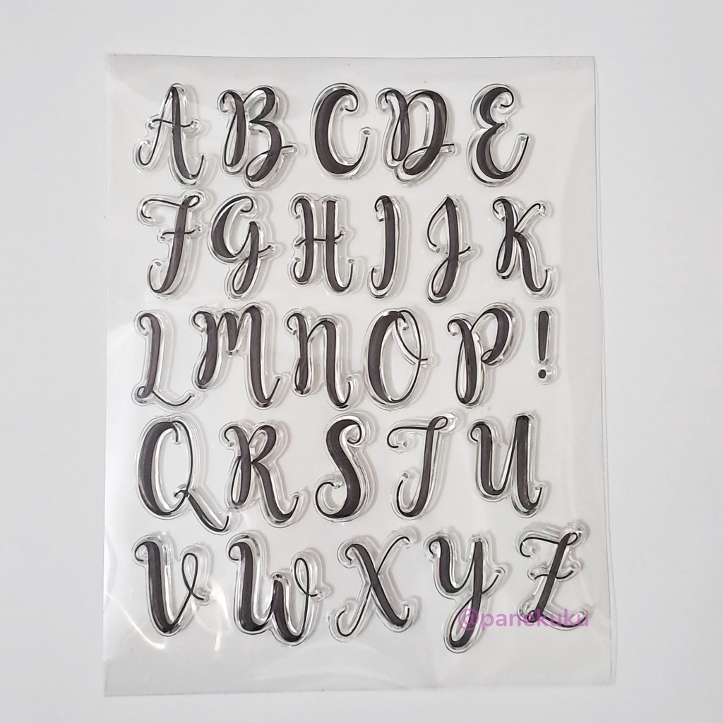 Jual EMBOSSER HURUF FONDANT 2/ Alat cetakan stamp dekorasi kue/ stempel ...