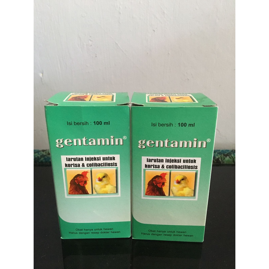 Jual GENTAMIN 100 ml Larutan Injeksi Korisa & Colibaciliosis Ayam ...