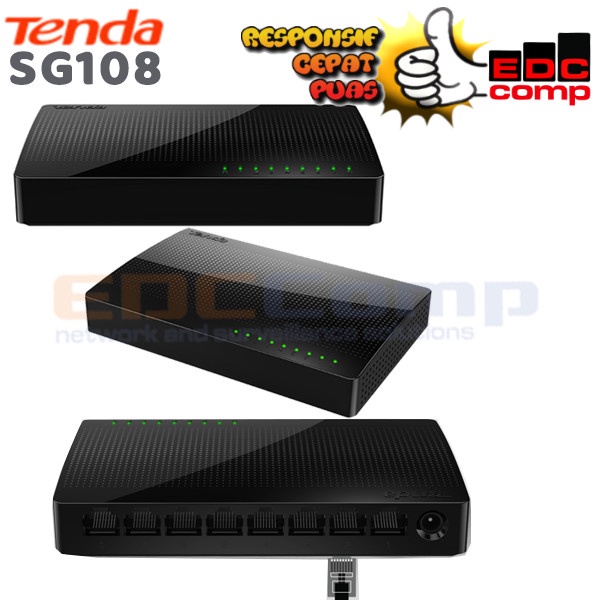 Jual Tenda SG108 Gigabit 8 Port Switch|Switch Gigabit 8 Port SG108 ...