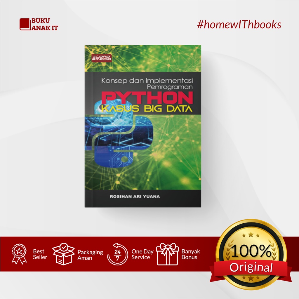 Jual BUKU KONSEP DAN IMPLEMENTASI PEMROGRAMAN PYTHON KASUS BIG DATA DAN ...