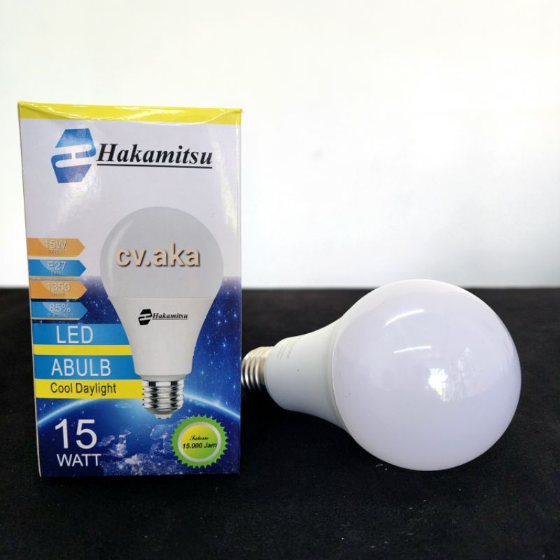 Jual Bohlam Lampu Led Cahaya Terang Hakamitsu 3W 5W 7W 9W 12W 15W 18W | Shopee Indonesia