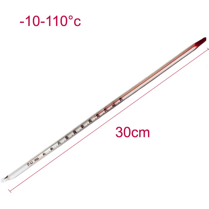 Jual Thermometer Batang Termometer alkohol laboratorium praktek -TLAB ...