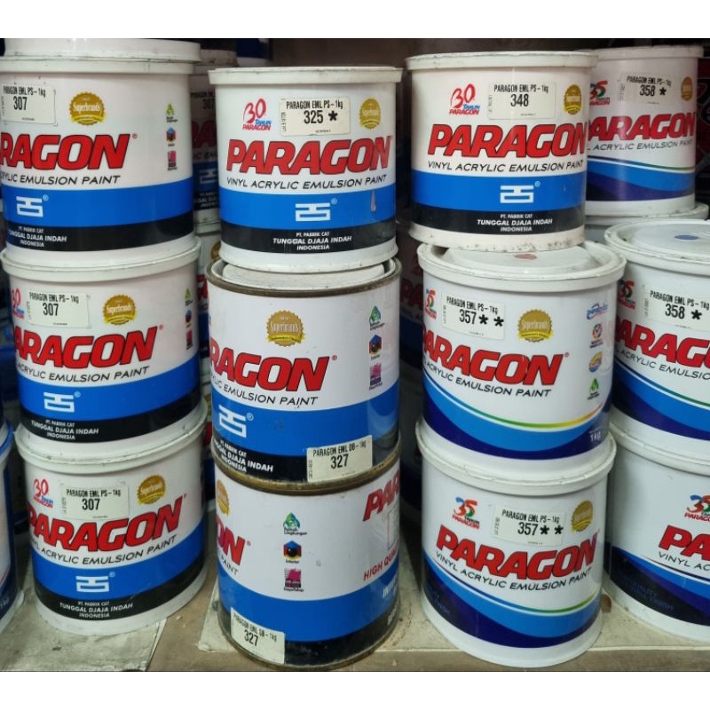 Jual cat Paragon 1kg | Shopee Indonesia