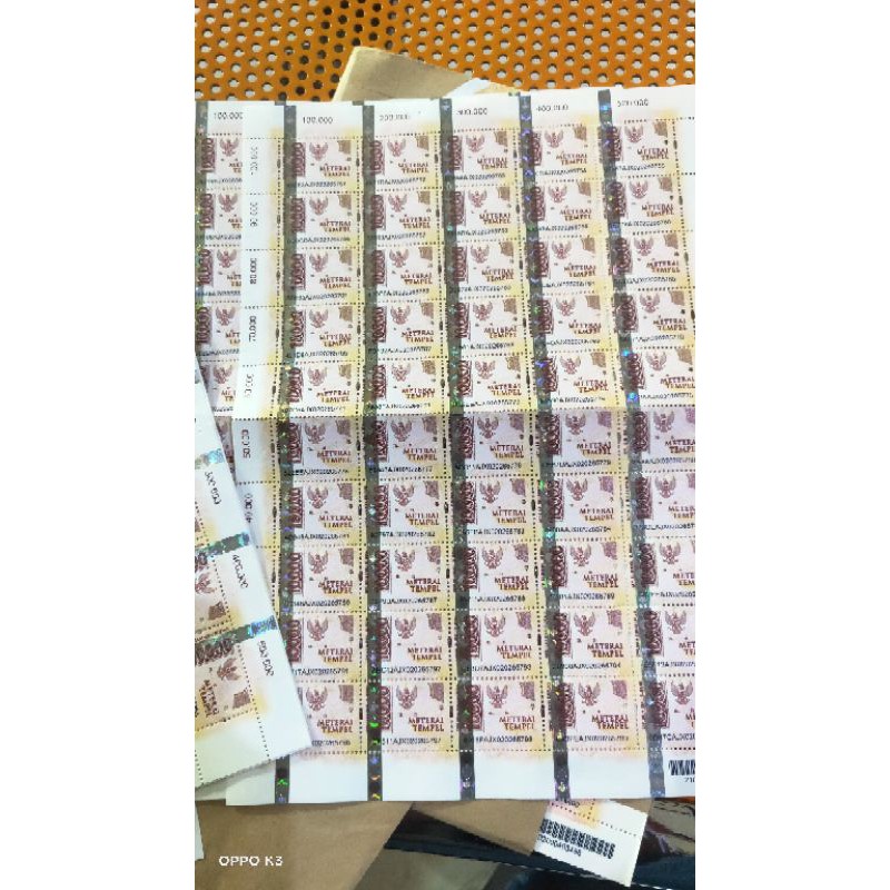 Jual materai 10000 pos asli | Shopee Indonesia