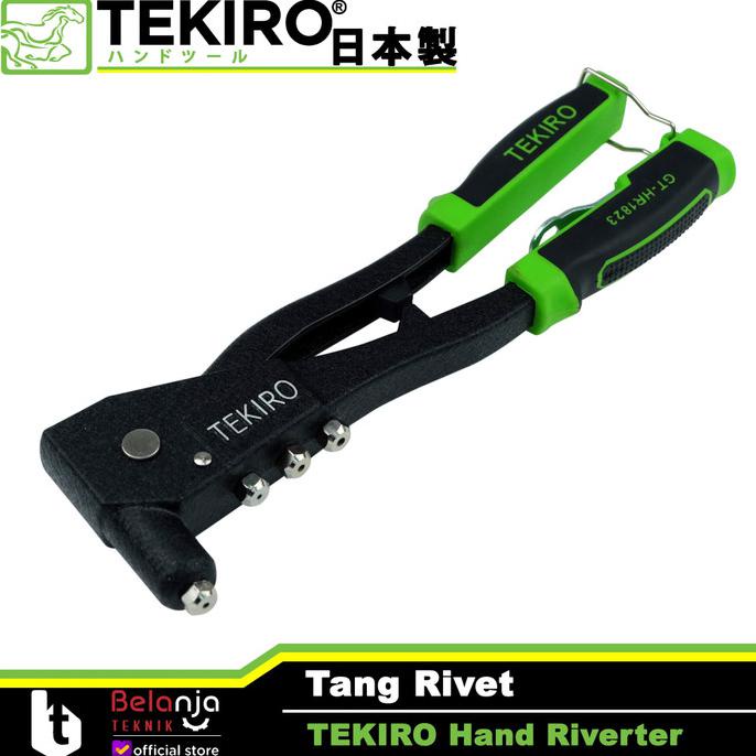 Jual TEKIRO HAND RIVETER TANG RIVET PAKU TEMBAK 2.4 - 4.8 MM TEKIRO ...