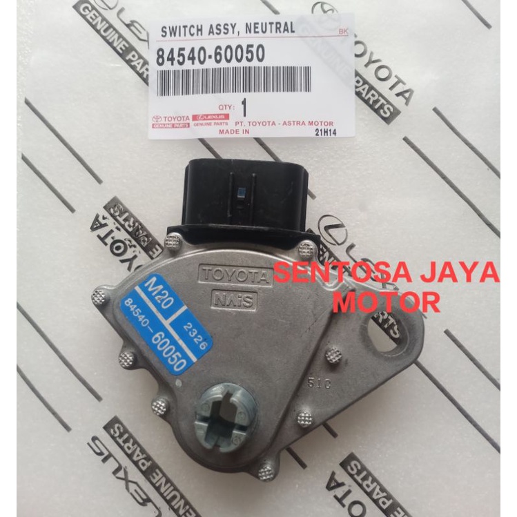 Jual Switch Assy Neutral Start Switch Start Toyota Fortuner VRZ SRZ ...