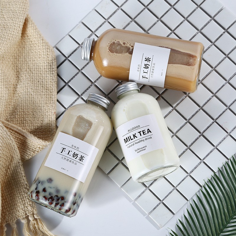 Jual BOTOL KACA BULAT 350 ML / BOTOL PSY/ BOTOL KOPI | Shopee Indonesia