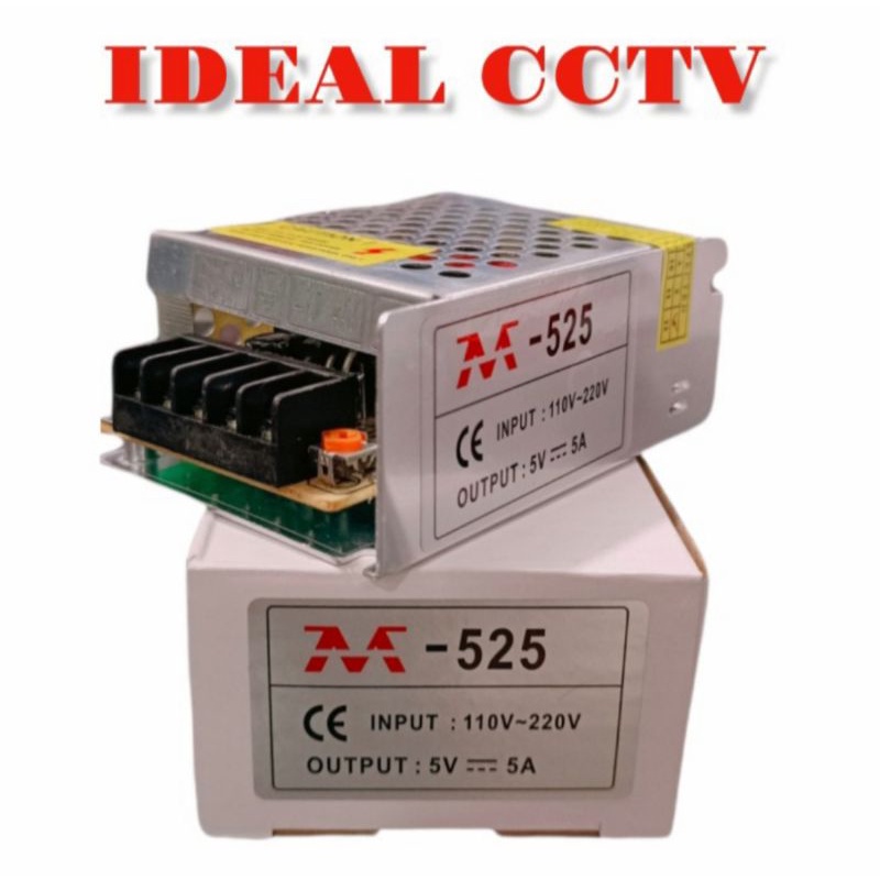 Jual Switching power supply 5v 5A 50 watt led strip light / radio ...