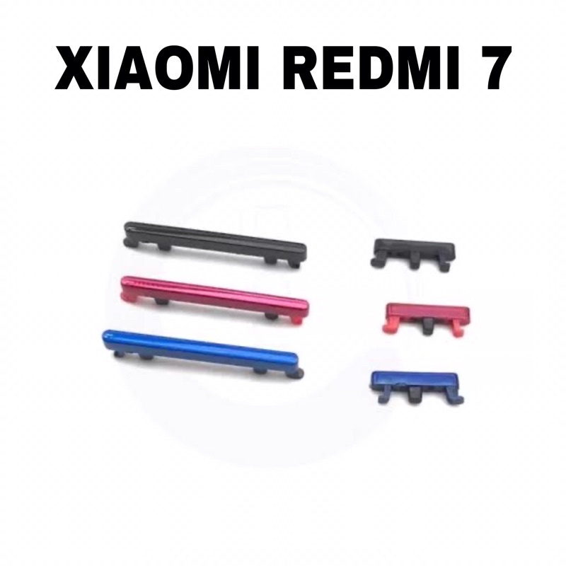 Jual Tombol Luar On Off Volume Xiaomi Redmi 7 - Button Keypad | Shopee ...