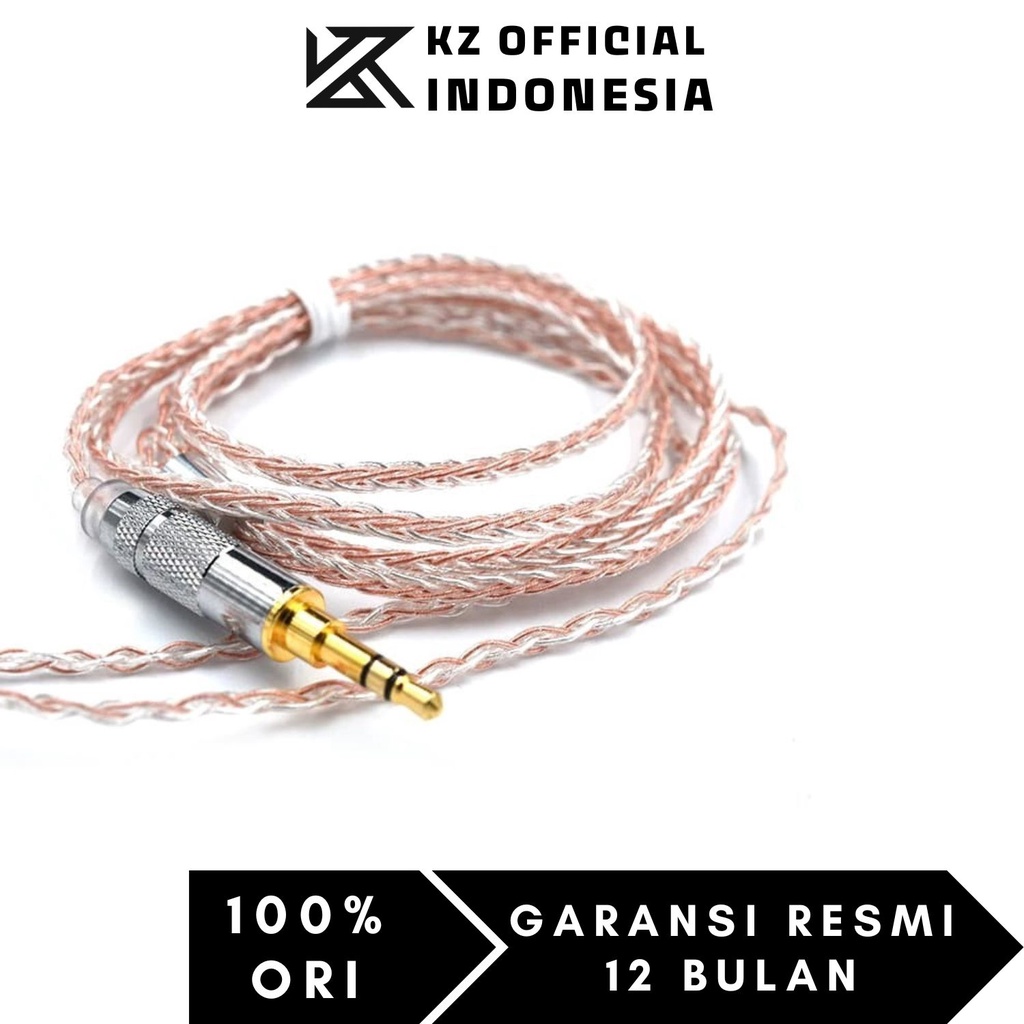 Jual KZ Copper Silver Upgrade Cable NON MIC Kabel KZ ZSN Pro X ZS10 Pro ...