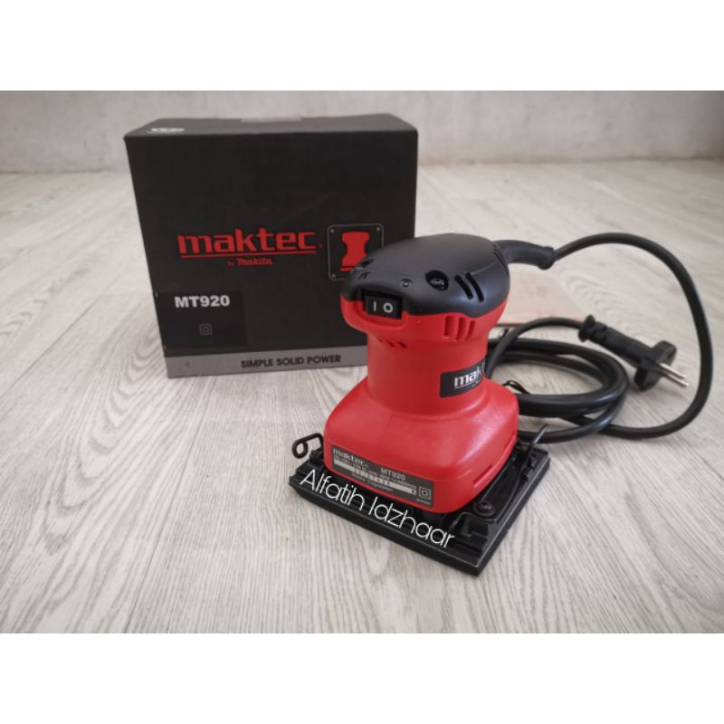 Jual mesin amplas ampelas maktec MT 920 sanding machine MT920 | Shopee ...
