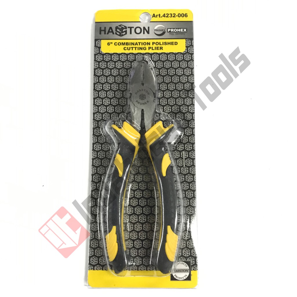 Jual HASSTON PROHEX 4232-006 Tang Potong 6 Inch - Cutting Plier | Shopee Indonesia