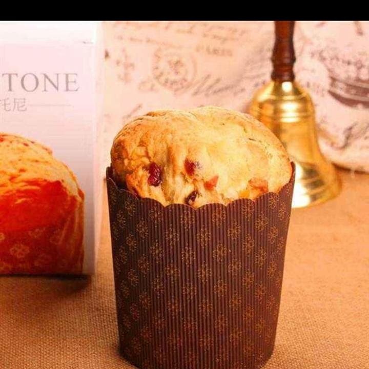 Jual Panettone Italian Bread Cup / Mold / Cetakan size S (Small) Warna ...