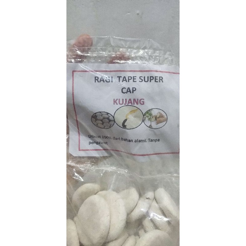 Jual RAGI TAPE SUPER CAP KUJANG | Shopee Indonesia