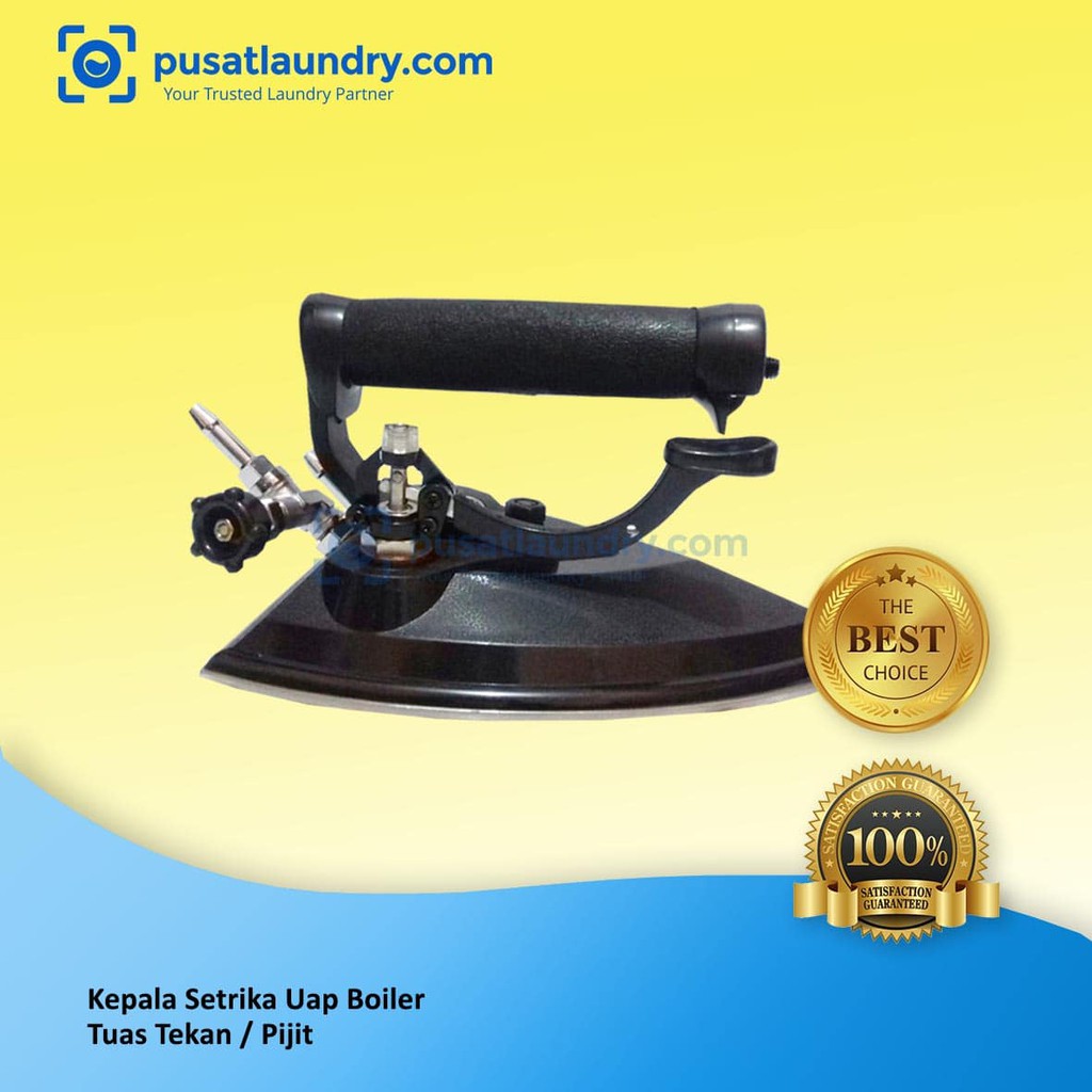 Jual Kepala Gosokan Setrika Uap Laundry Model Pencet | Shopee Indonesia