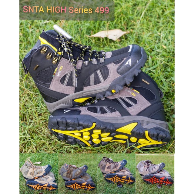 Jual Sepatu SNTA type 499 Waterproof| sepatu hiking original | Shopee ...