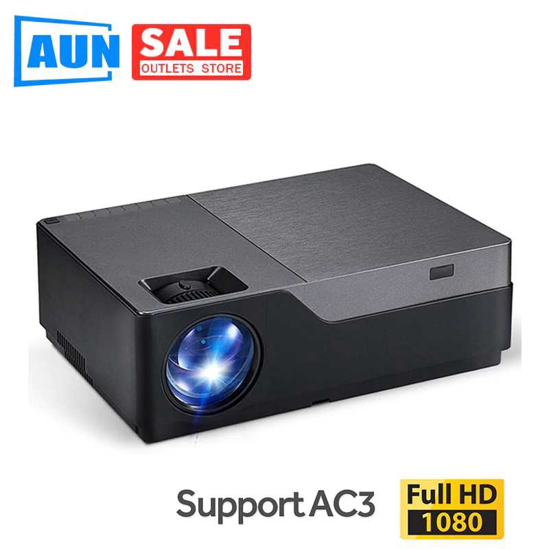 Jual LCD Proyektor Untuk Komputer & Smartphone AUN Full HD Projector ...