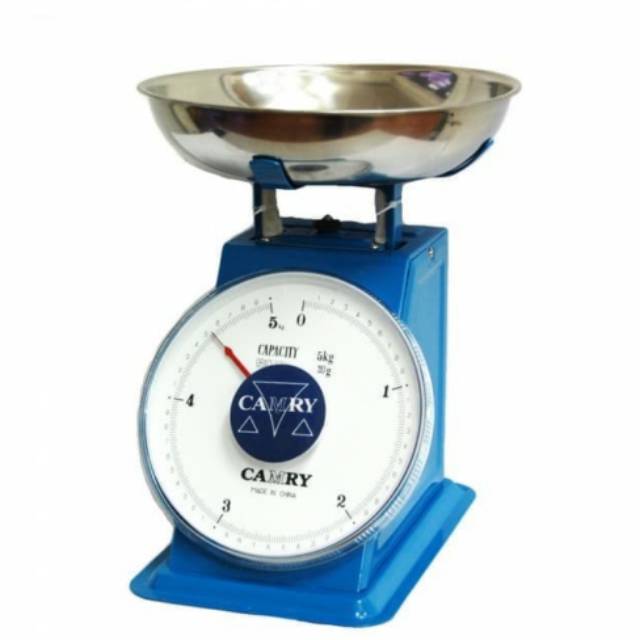 Jual Timbangan duduk / timbangan buah dial spring scale analog 5kg 10kg ...