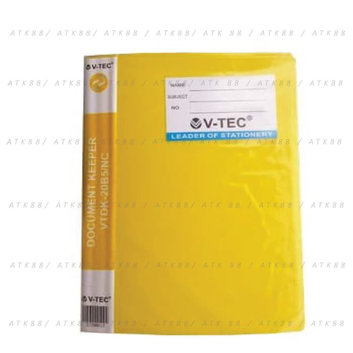Jual Clear Holder / Display Book / Document Keeper V-tec 100 Lembar ...