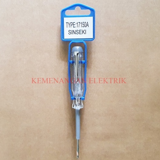 Jual TESPEN SINSEKI 17150A / TESTPEN / OBENG TEST PEN / TES PEN LISTRIK ...